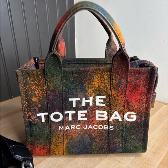 Marc Jacobs | Bags | Marc Jacobs Small Rainbow Splatter The Tote Bag ...